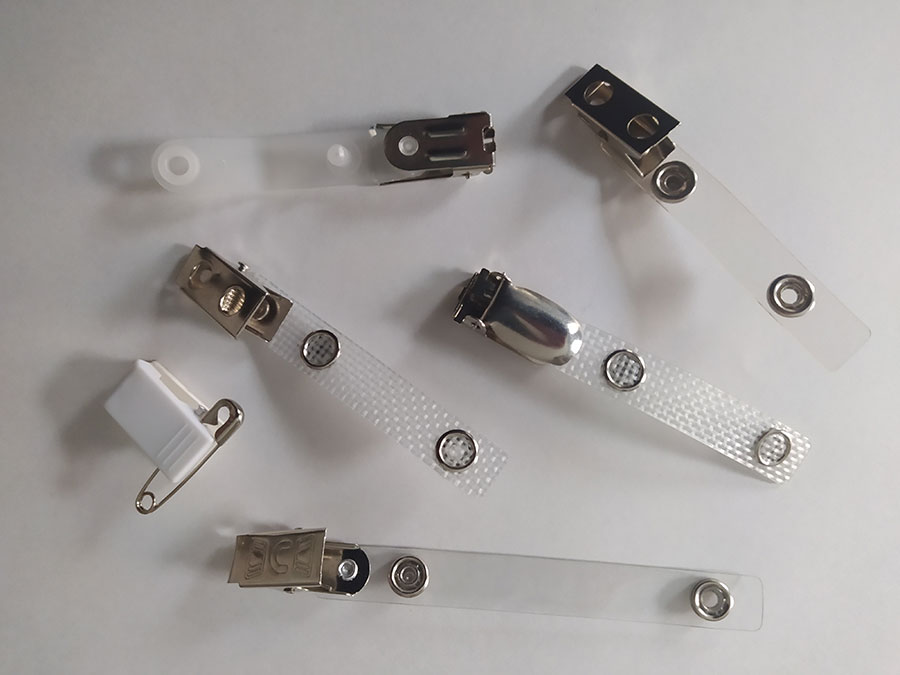 Pinza Porta Tarjeta - Accesorio Identificacion